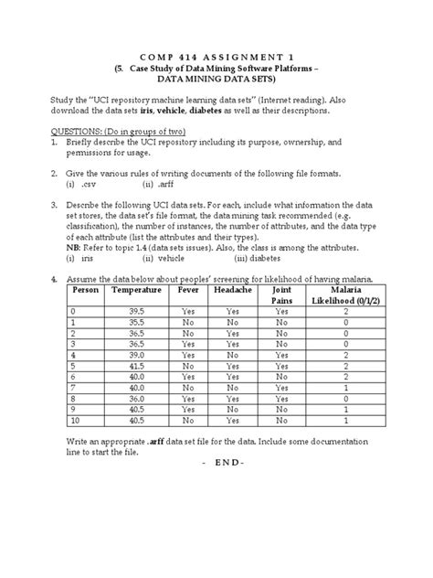 Comp 414 Assignment 1 1 Pdf