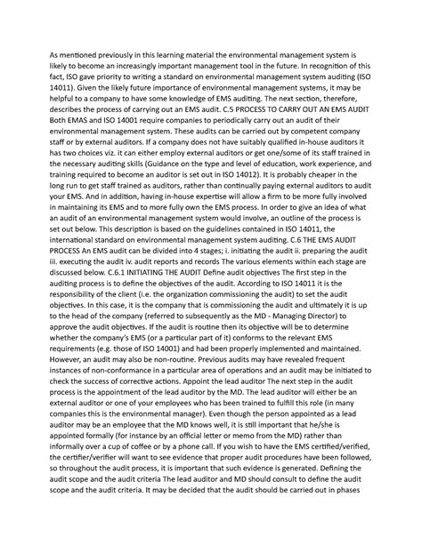 ECO Lecture Notes As Mentioned Previously In This Learning