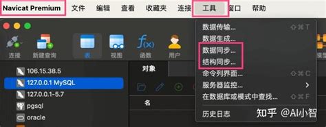 Navicat Premium助力数据库升级：结构与数据同步操作指南（附绿色免安装版） 知乎
