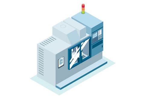 Cnc Machines Isometric Over Royalty Free Licensable Stock Vectors Vector Art Shutterstock