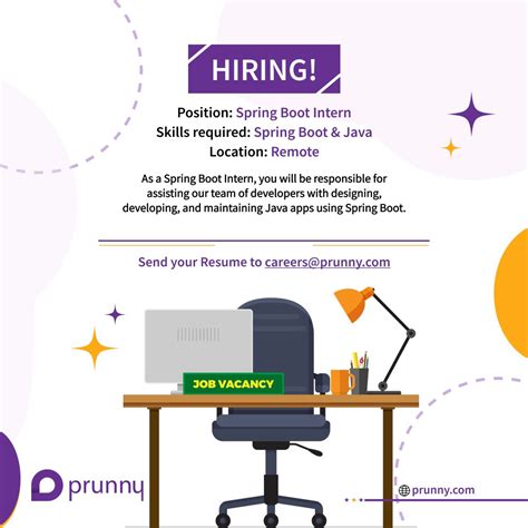 Prunny Technologies On Linkedin Hiring Intern Internship