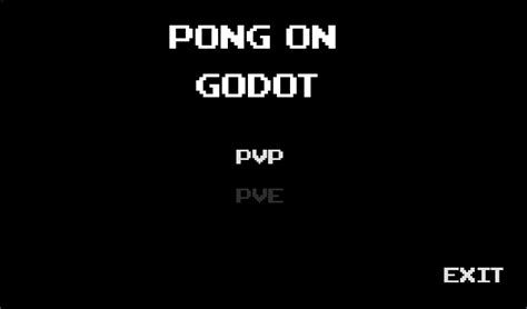 godot pong by sh1co