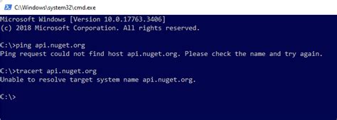 Nuget Failed To Restore Packages Inside Docker Issue Nuget Home Github