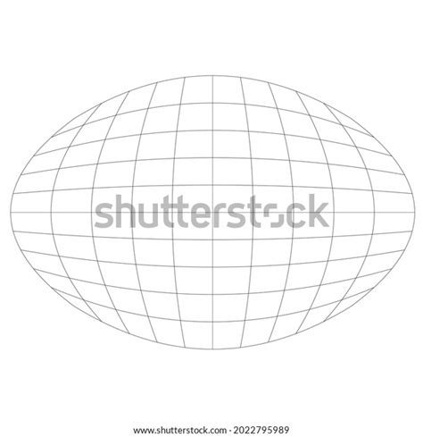 Grid Mesh Distorted Deformed Effect Abstract Stock Vector Royalty Free