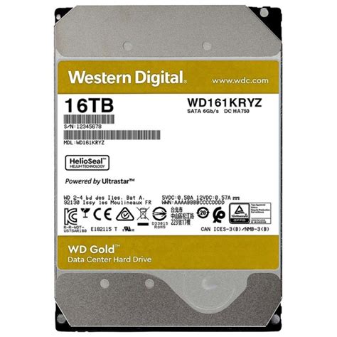 Жесткие диски 16 TB Gold купить в Москве по низким ценам в интернет ...