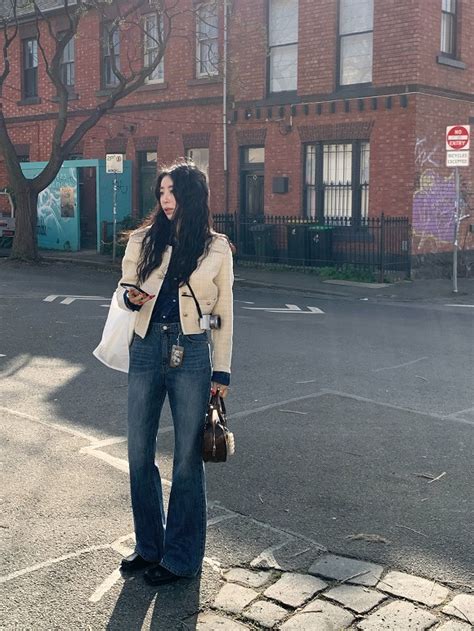 트렌디어패럴 Made 뮈렌 롱 부츠컷 데님