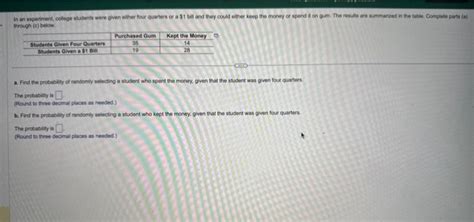 Solved A Find The Probibility Of Randomly Selecting A Solved A Find The Probibility Of Randomly Selecting A
