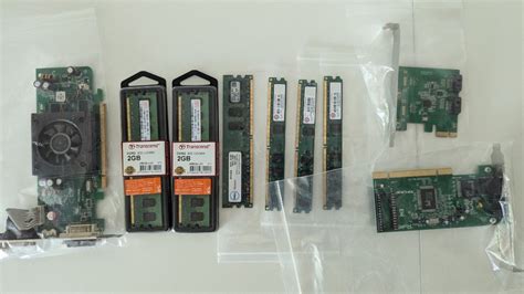 Box Of Computer Parts Ram Lan Usb Sata Gpu Computers And Tech Parts And Accessories Other