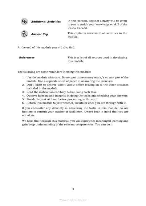 Math 6 Module 11 Differentiating Terminating From Repeating Non Terminating Decimal Quotients