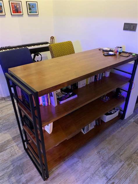 Bar Table Shelves Furniture And Home Living Furniture Tables And Sets On Carousell