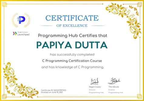 Papiya Dutta On Linkedin C Programming