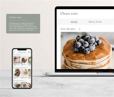 Conceptual Designs Recipe Web App On Behance