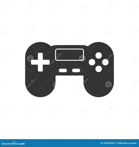 Joystick Sign Icon In Comic Style Gamepad Vector Cartoon Illustration