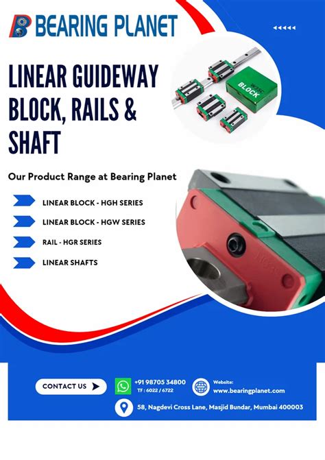 HGW 30 CC Hiwin Linear Block At Best Price In Mumbai By Bearing Planet ID 2855601227612