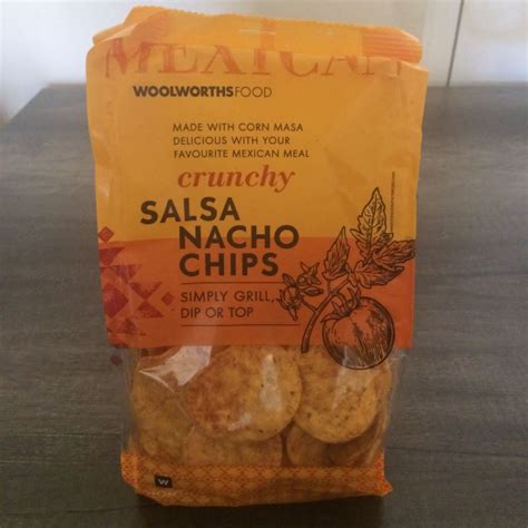 Crunchy Salsa Nacho Chips From Woolworths Food Vegan Product Reviews