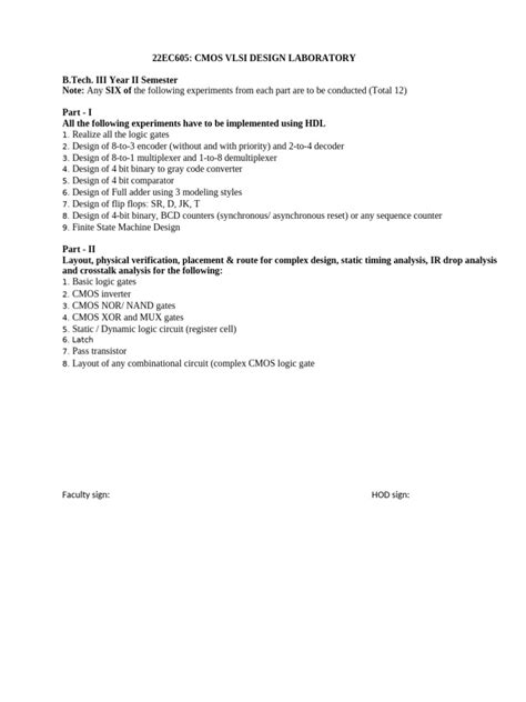 Vlsi Lab Pdf