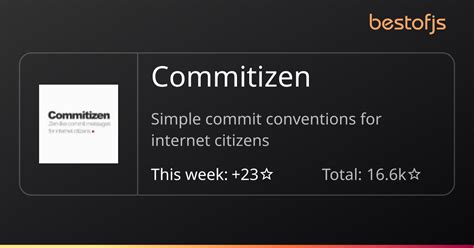 best of js commitizen