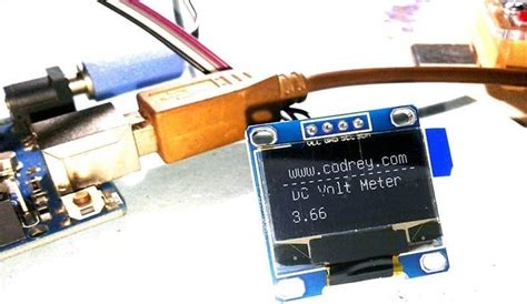 Arduino OLED DVM Codrey Electronics
