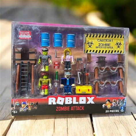 Roblox Toys Roblox Action Collection Zombie Attack Playset