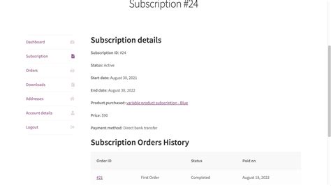 Woocommerce Subscription By Nikanwp Codecanyon