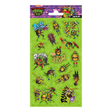 Stickers Teenage Mutant Ninja Turtles Glitter Partykungen