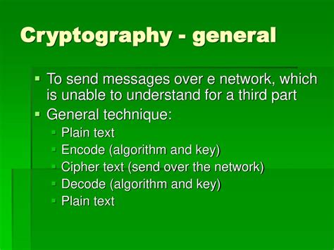 cryptography why cryptography symmetric encryption ppt download