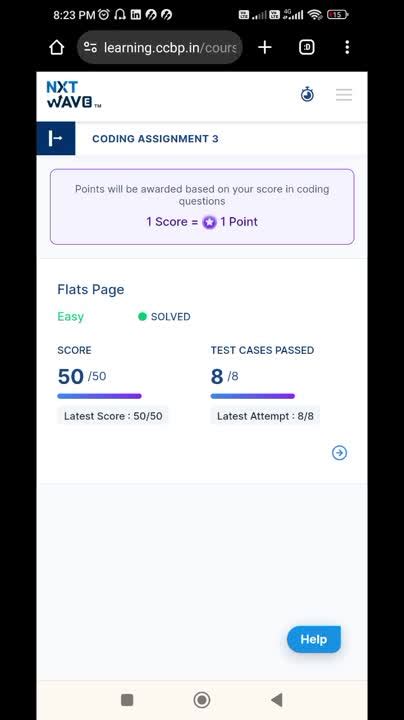 Assignments Coding Assignment 3 Flats Page Task Completed Vignesh