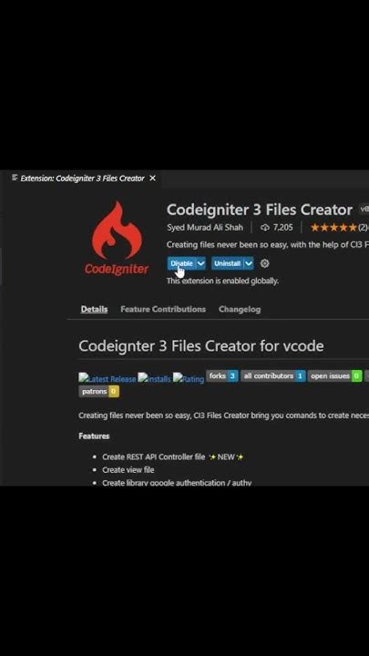 Cepat Dan Mudah Membuat Crud Codeigniter Dengan Vscode Codeigniter File Creation Youtube