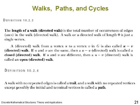 Lecture Graph Theory I Discrete Mathematical Structures