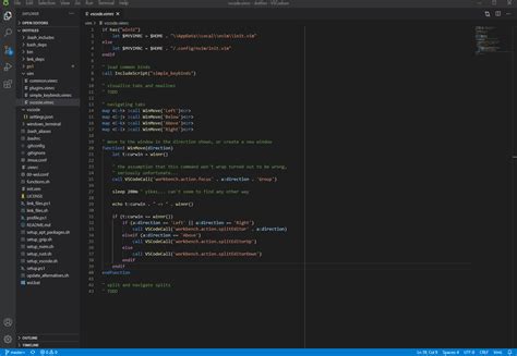 fluid split or move navigation with neovim also works inside visual