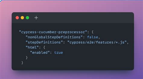 Cypress How To Generate Cucumber Jsonhtml Report Test Automation Stack