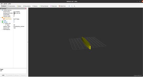 ros运行rviz显示marker基本形状，修改fixedframe后无显示问题解决 rviz fixed frame没有选项 csdn博客