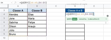 Como Unir Duas Colunas No Google Planilhas Ninja Do Excel