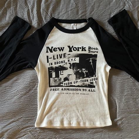 The Cutest Clack And Cream Baseball King Sleeve Depop