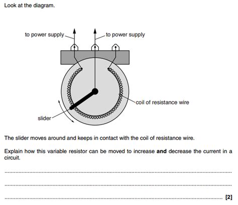 Variable Resistor Diagram