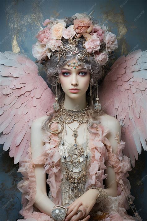 Premium Ai Image Fantasy Girl Illustration