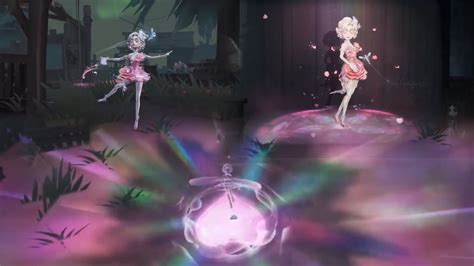 Identity V Female Dancer Valentine Skin And Accessory “sylphide” Gameplay Preview 🩷 Youtube