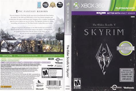 The Elder Scrolls V Skyrim Xbox 360 | Clarkade