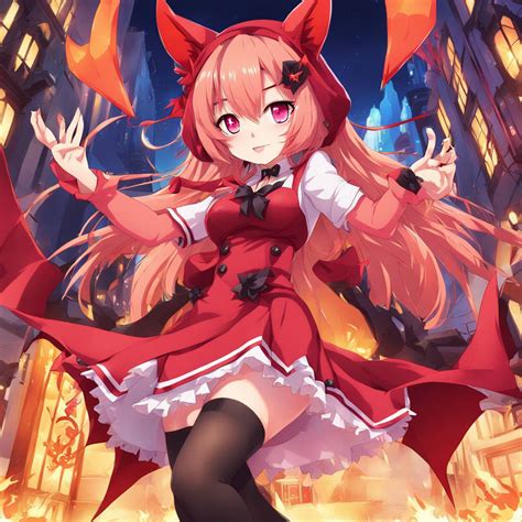 Devilish Cat Girl By Skyarid On Deviantart