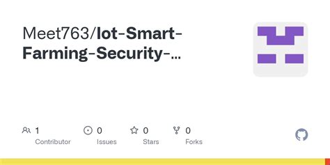 Finperform On Linkedin Github Meet763iot Smart Farming Security