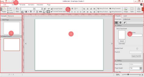 Initial View Of The Smart App Creator SAC Application Figure 1 Is The Download Scientific