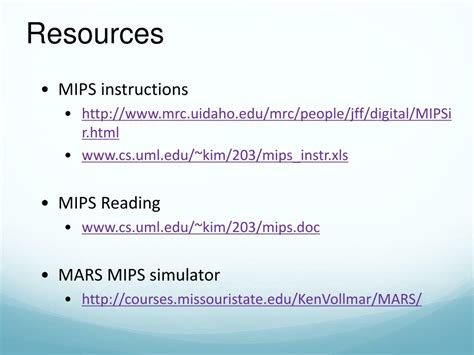 ppt mips architecture powerpoint presentation free download id 5358320