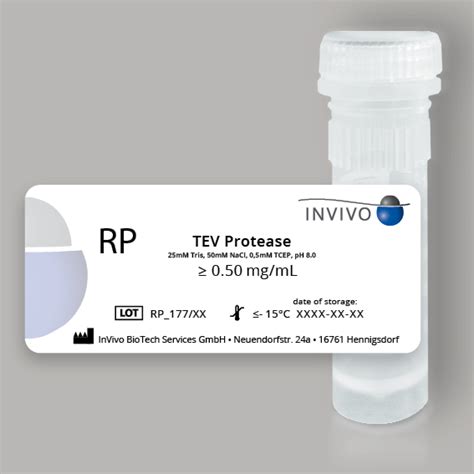 Tev Protease Recombinant Invivo Biotech Services