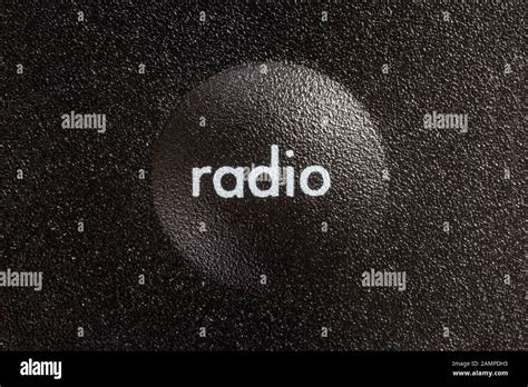 Macro Close Up Photograph Of Radio Selection Button On Remote Macro Close Up Photograph Of Radio Selection Button On Remote