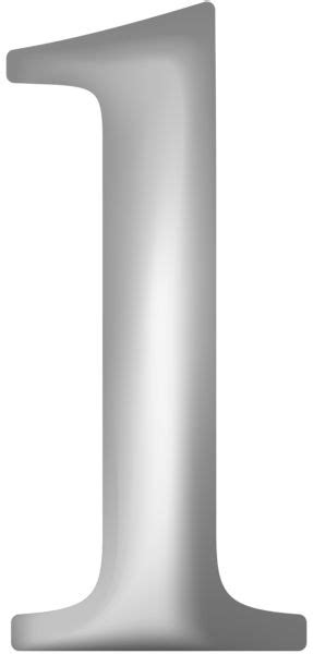 Number One Grey Png Clipart Image Clipart Images Clip Art Numbers