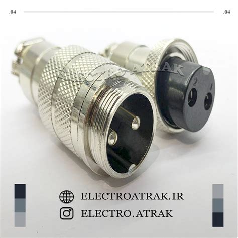 کانکتور نظامی استیل بین راهی قطر 19 میلی متر 2 پین تا 15 پین فروشگاه