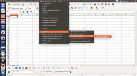 créez vos premières macros avec libreoffice basic connect editions