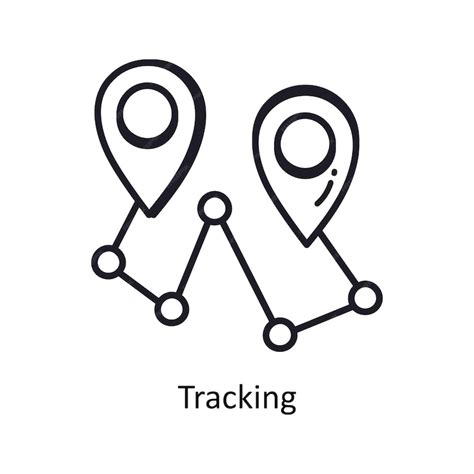 Premium Vector Tracking Outline Doodle Design Illustration Symbol On