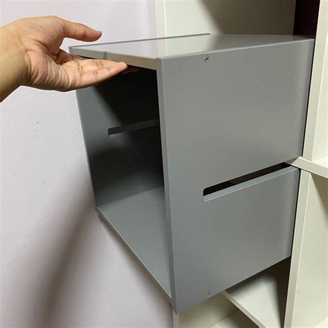 Ikea Kallax Shelf Divider Grey Furniture And Home Living Furniture