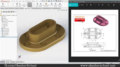 Solidworks Exercises For Beginners 29 Solidworks Part Modeling
